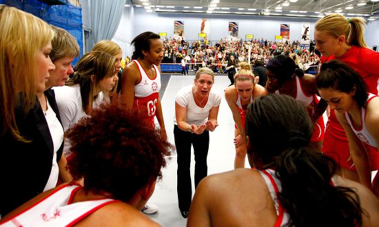 England Netball Head Coach Anna Mayes Editorial Stock Photo - Stock ...
