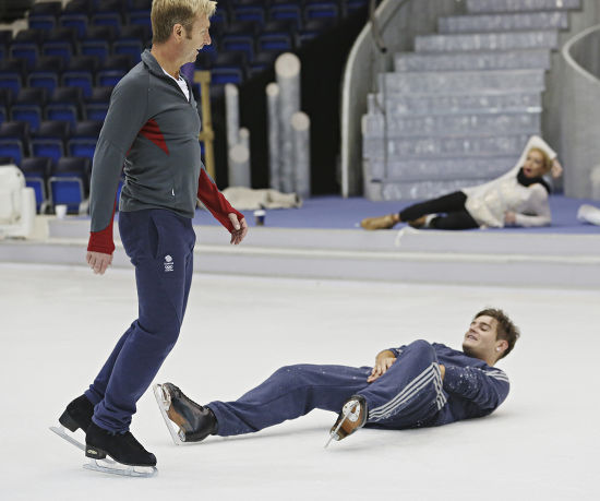 Christopher Dean Matt Lapinskas Editorial Stock Photo - Stock Image ...