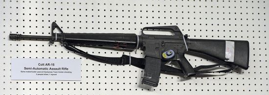 Colt Ar15 Semiautomatic Assault Rifle Editorial Stock Photo - Stock ...