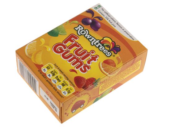 Box Rowntrees Fruit Gums Editorial Stock Photo - Stock Image | Shutterstock