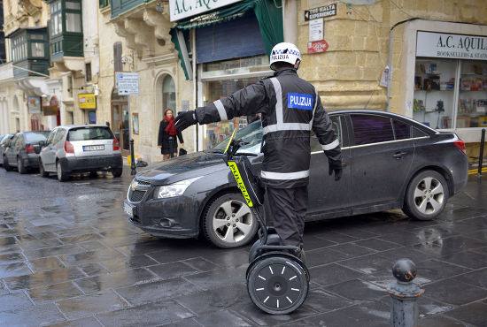 Police Officer Directing Traffic On Segway Editorial Stock Photo ...