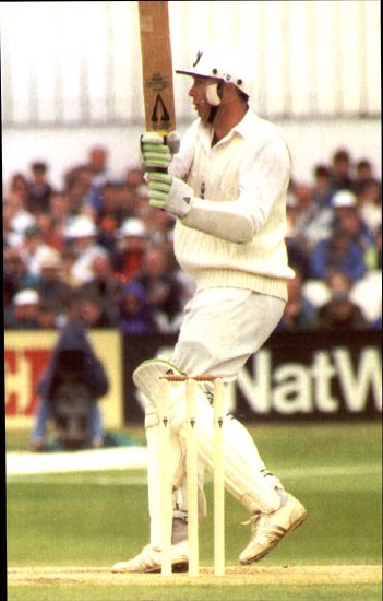 England Cricketer Derek Pringle Action England Editorial Stock Photo ...