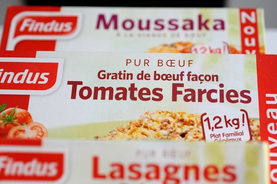 Frozen Beef Products Including Findus Lasagne Editorial Stock Photo ...