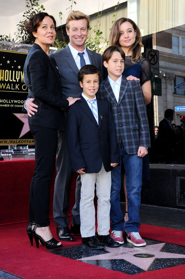 Rebecca Rigg Simon Baker Daughter Stella Editorial Stock Photo - Stock ...