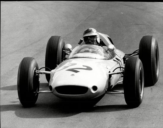 Innes Ireland Motor Racing Driver His Editorial Stock Photo - Stock ...