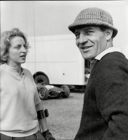 Innes Ireland Motor Racing Driver Robert Editorial Stock Photo - Stock ...