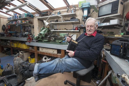 Trevor Bayliss His First Windup Radio Editorial Stock Photo - Stock ...