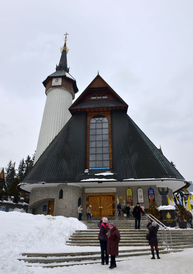 Church Sanctuary Our Lady Fatima Zakopane Editorial Stock Photo - Stock ...