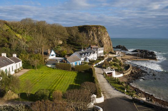 Village Harbour Portbradden County Antrim Northern Editorial Stock ...
