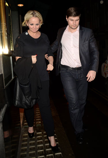 Jennifer Ellison Husband Robbie Tickle Editorial Stock Photo - Stock ...
