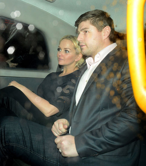 Jennifer Ellison Husband Robbie Tickle Editorial Stock Photo - Stock ...