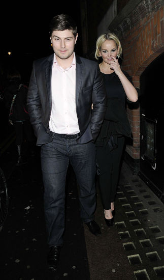 Jennifer Ellison Husband Robbie Tickle Editorial Stock Photo - Stock ...