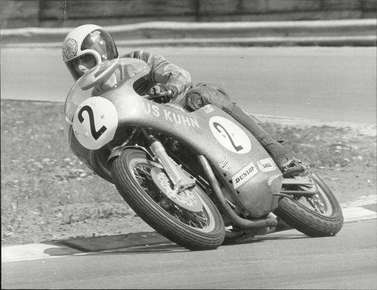 Dave Potter Motorcycle Racer On His Editorial Stock Photo - Stock Image ...