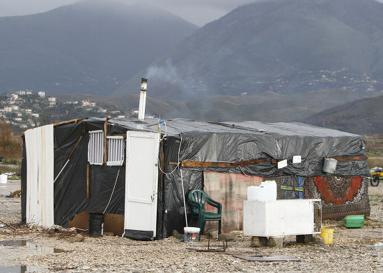 Gypsy Life On Campsite Editorial Stock Photo - Stock Image | Shutterstock