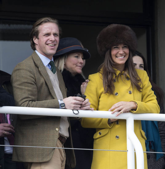 Thomas Kingston Pippa Middleton Watch Racing Editorial Stock Photo ...