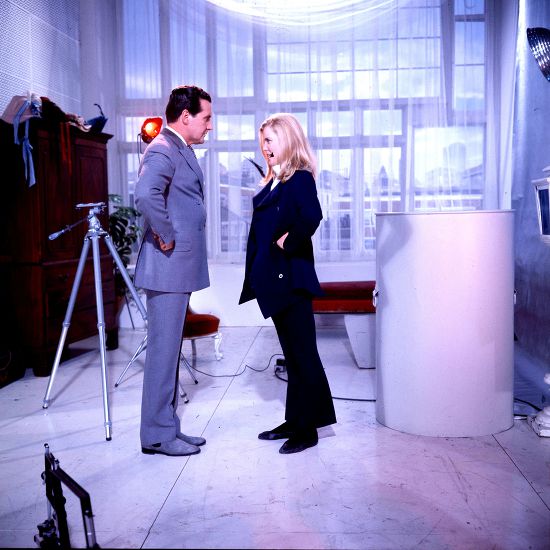 Patrick Macnee Ilona Rodgers Editorial Stock Photo - Stock Image ...
