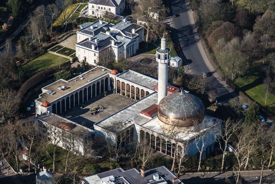 Aerial View Central London Mosque Regents Editorial Stock Photo - Stock ...