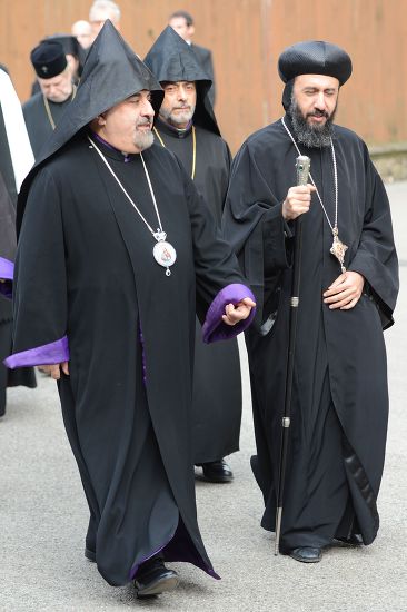 Armenian Patriarch Nourhan Manougian L Editorial Stock Photo - Stock ...