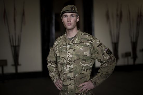 Captain Michael Dobbin Grenadier Guards Military Editorial Stock Photo ...