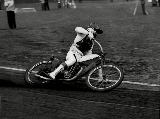 Ken Le Breton Speedway Rider Action Editorial Stock Photo - Stock Image ...