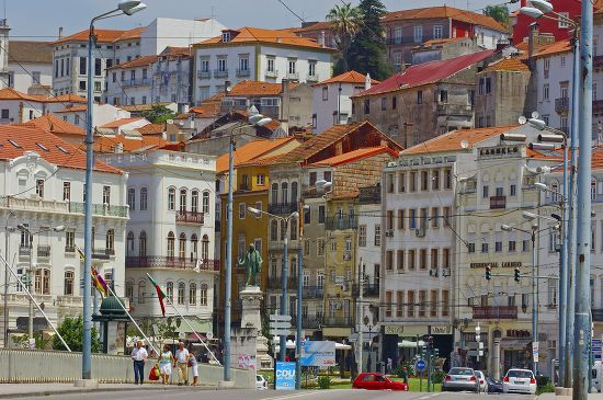 Coimbra Historic Town Beira Litoral Portugal Editorial Stock Photo ...