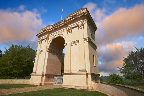 Neoclassic Corinthian Arch Designed By Giovanni Editorial Stock Photo ...