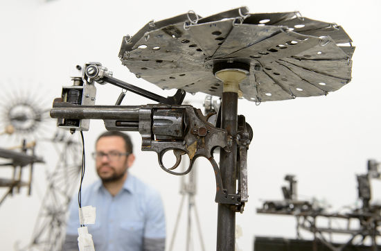 Pedro Reyes His Disarm Performance Art Editorial Stock Photo - Stock ...