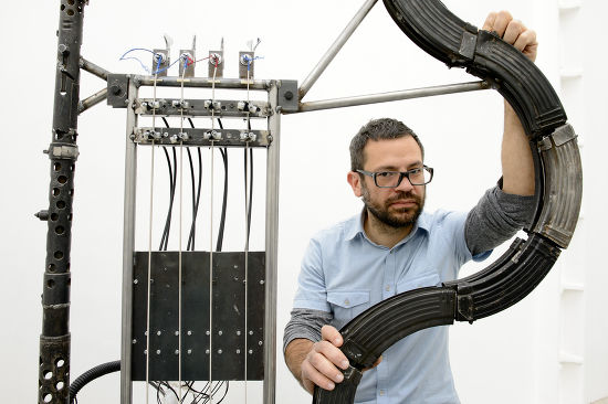 Pedro Reyes His Disarm Performance Art Editorial Stock Photo - Stock ...