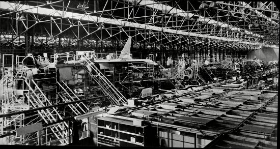 Aircraft Manufacture Bac Assembly Line Bac Editorial Stock Photo ...