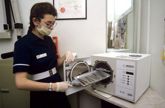 Nurse Using Autoclave Editorial Stock Photo - Stock Image | Shutterstock