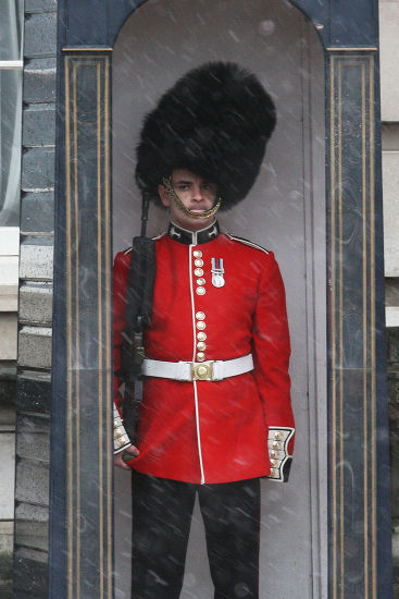 Royal Guard Summer Uniform On Sentry Editorial Stock Photo - Stock ...