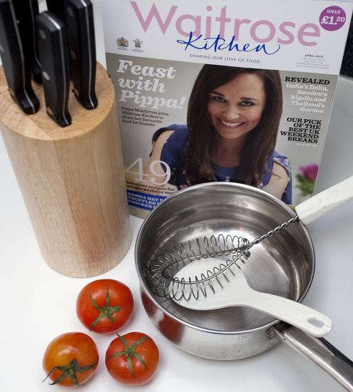 Waitrose Kitchen Magazine Column By Pippa Editorial Stock Photo - Stock ...