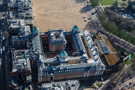Aerial View Horse Guards Parade Ministry Editorial Stock Photo - Stock ...