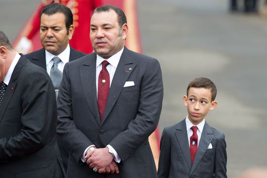 Moroccos King Mohammed Vi Crown Prince Editorial Stock Photo - Stock ...