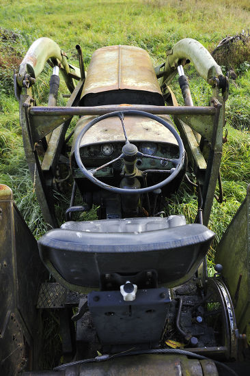 Old Fendt Tractor 1969 On Meadow Editorial Stock Photo - Stock Image ...