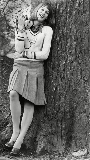 Fashion Women 1973 Model Lindi Collett Editorial Stock Photo - Stock ...