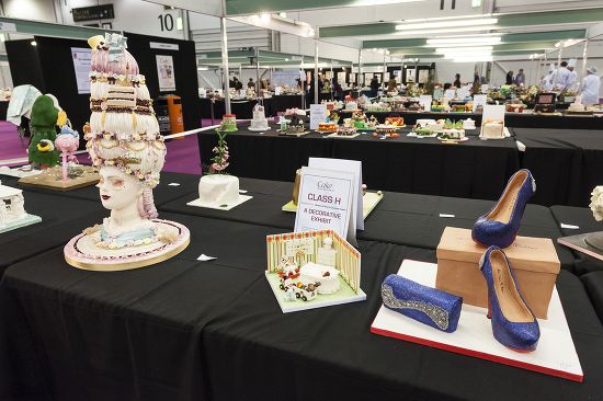 Decorated Cakes Competitions Cake International Editorial Stock Photo ...