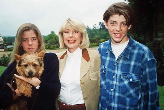 Lady Dale Tryon Her Son Daughter Editorial Stock Photo - Stock Image ...