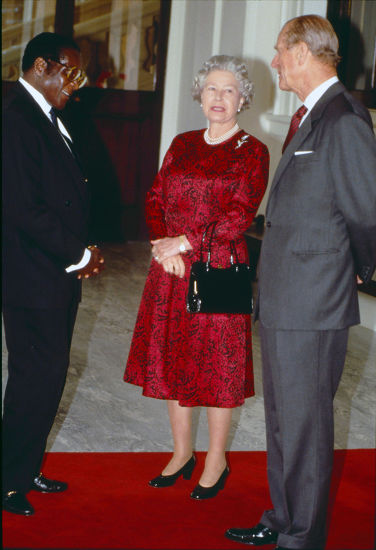 Robert Mugabe Queen Elizabeth Ii Prince Editorial Stock Photo - Stock ...
