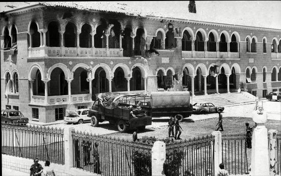 Cyprus Incident Turkish Invasion 1974 Cypriot Editorial Stock Photo ...