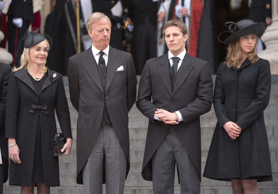 Sarah Thatcher Mark Thatcher Michael Thatcher Editorial Stock Photo ...