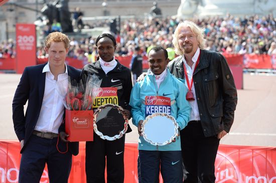 Prince Harry Sir Richard Branson Race Editorial Stock Photo - Stock ...