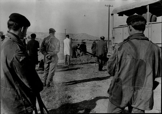 British Army Cyprus During Civil War Editorial Stock Photo - Stock ...