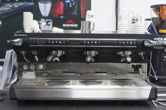 Espresso Coffee Machines On Display Editorial Stock Photo - Stock Image ...