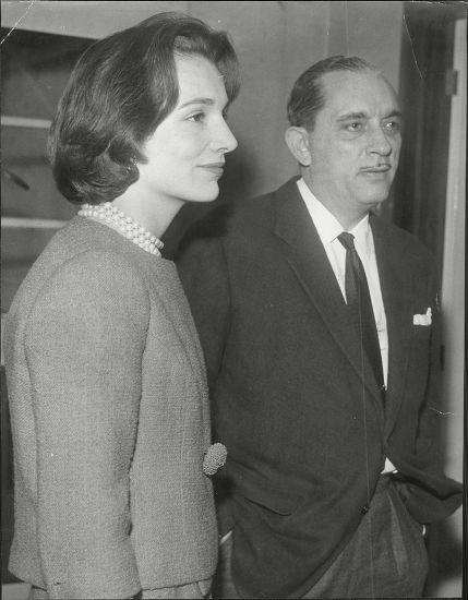 Prince Stanislaw Radziwill Princess Lee Radziwill Editorial Stock Photo ...