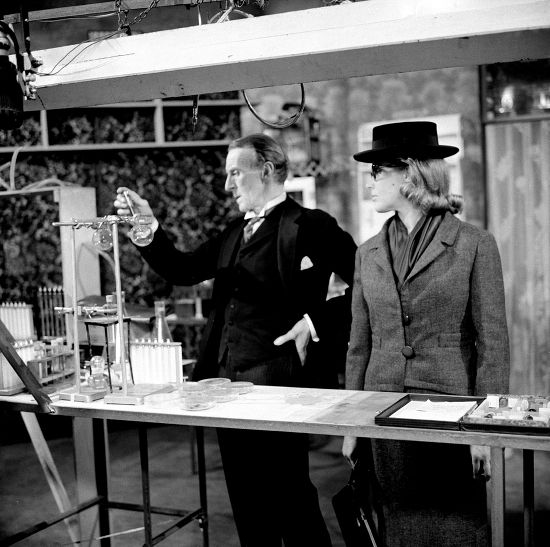 Donald Eccles Honor Blackman Editorial Stock Photo - Stock Image ...