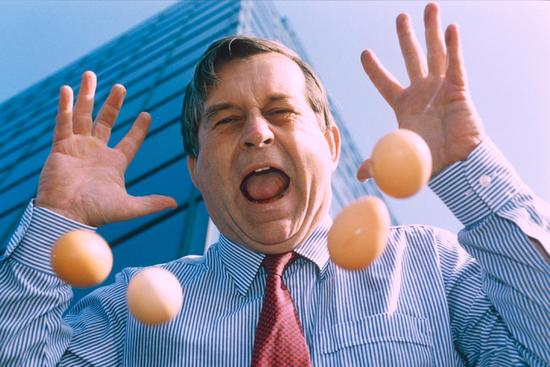 World Record Egg Thrower David Donoghue Editorial Stock Photo - Stock ...