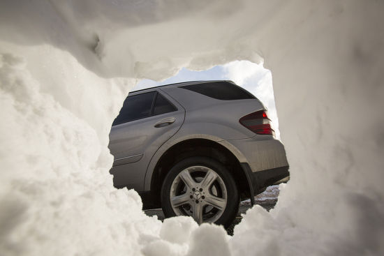 Massive Snow Drifts On Side Kirkstone Editorial Stock Photo - Stock ...