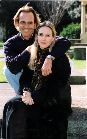 African Wildlife Conservationist Tony Fitzjohn Wife Editorial Stock ...