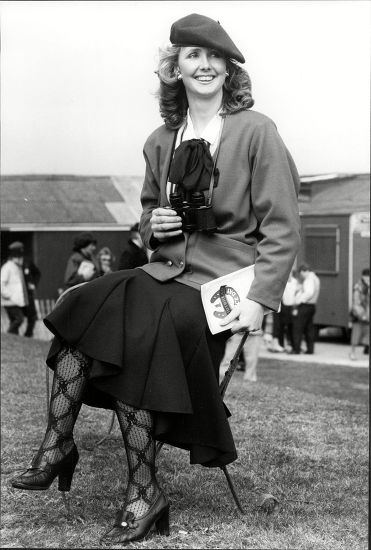 Racehorse Trainer Former Jockey Geraldine Rees Editorial Stock Photo ...